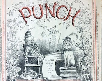 Punch magazine | Etsy