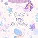 Mermaid Bowling Party Template Bundle – Invite, Thank You Card ...