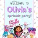 Custom Gabby’s Dollhouse Birthday Welcome Sign – 18x24" Printable ...