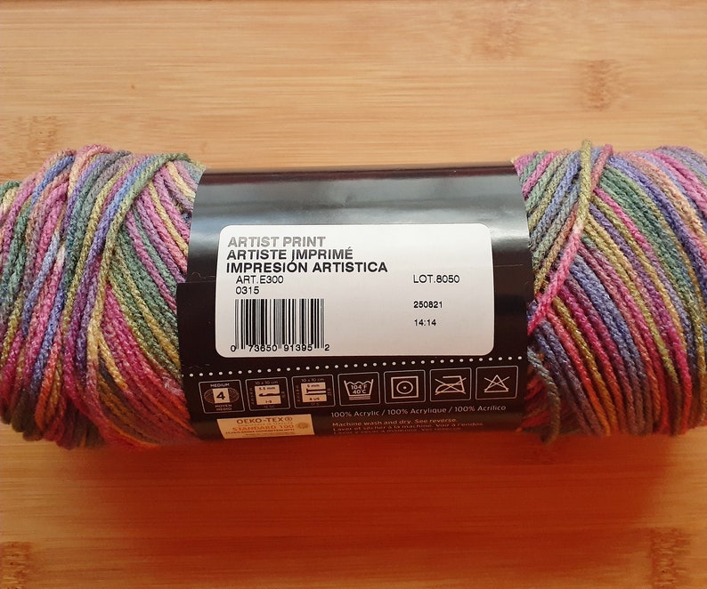 Red Heart Yarn Variegated 5oz 236yds Set B - Etsy