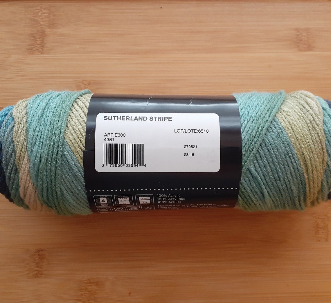 Red Heart Yarn Variegated 5oz 236yds Set 3 - Etsy