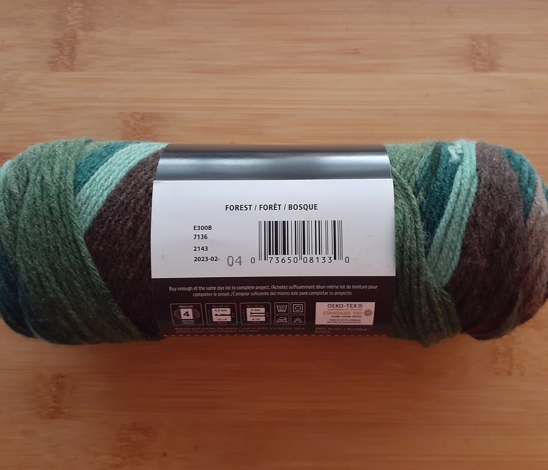 Red Heart Yarn Variegated 5oz 236yds Set D - Etsy