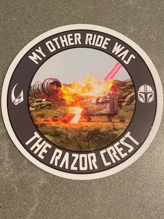 Razor Crest Sticker - Etsy