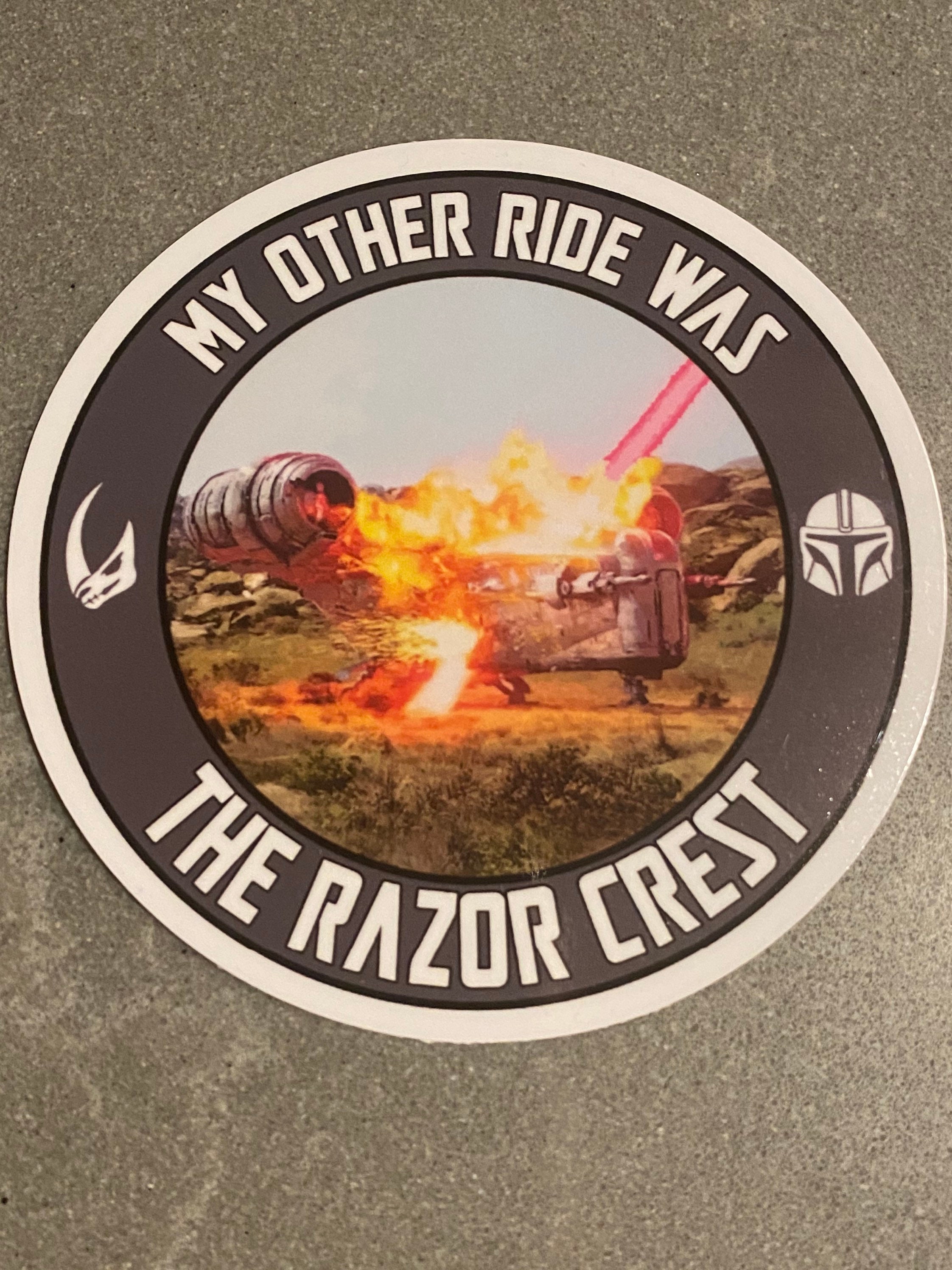 Razor Crest Sticker - Etsy