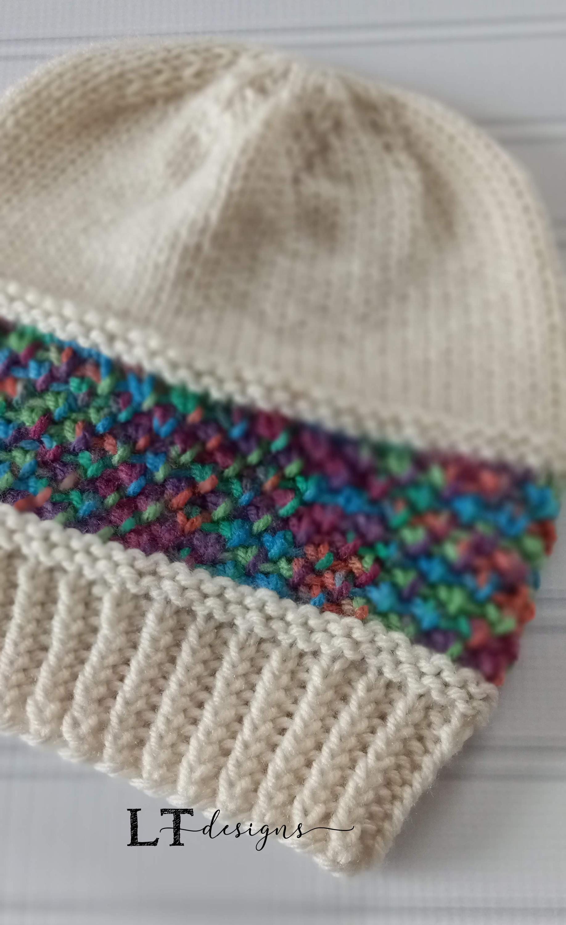 Weaver Knit Hat Pattern | Worsted Weight Yarn | PDF Pattern - Etsy UK