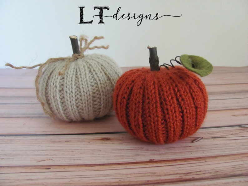 Little Pumpkin Knitting Pattern, Soft Knit Toy, Tutorial, Knitting ...