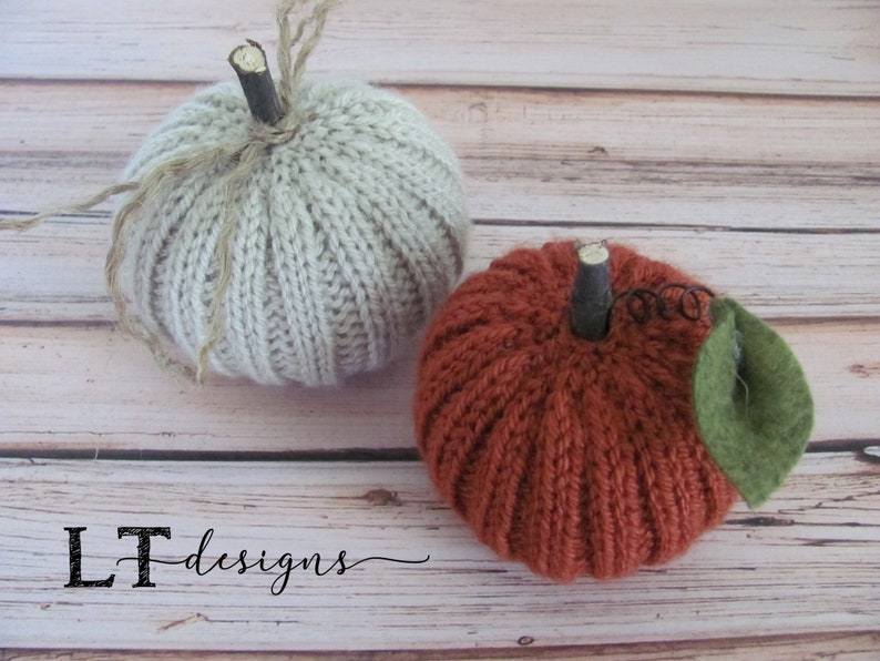 Little Pumpkin Knitting Pattern, Soft Knit Toy, Tutorial, Knitting ...