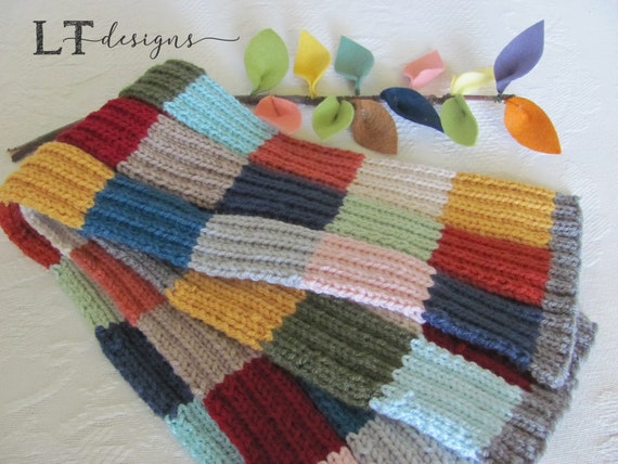 Flat Rib Scarf Pattern