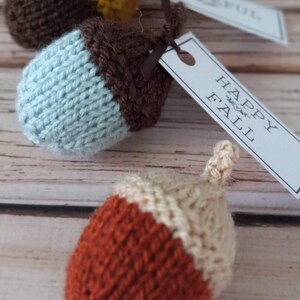 Little Acorn - Knitting Pattern, Knit in the Round, DK Yarn, PDF File ...