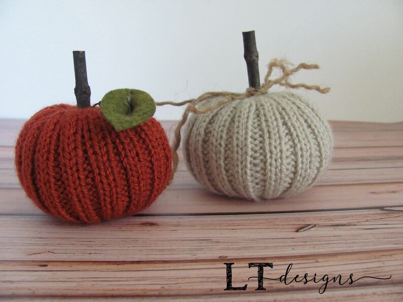 Little Pumpkin Knitting Pattern, Soft Knit Toy, Tutorial, Knitting ...
