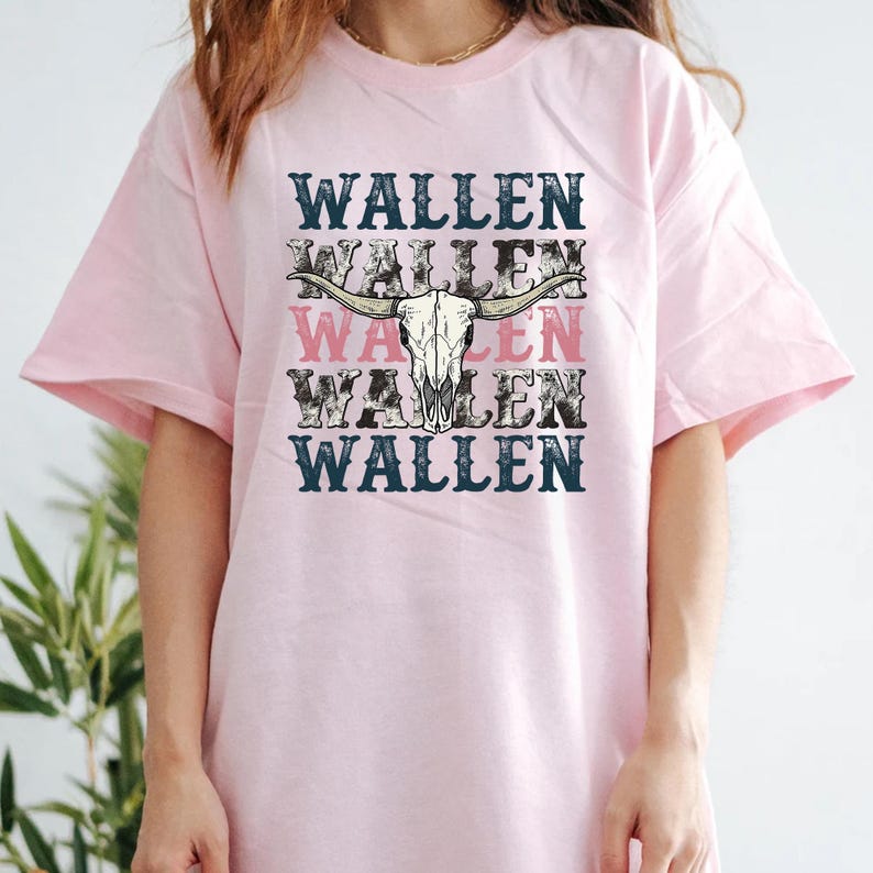 Wallen Western Png, Retro Wallen Western Png, Vintage Wallen Cowboy ...