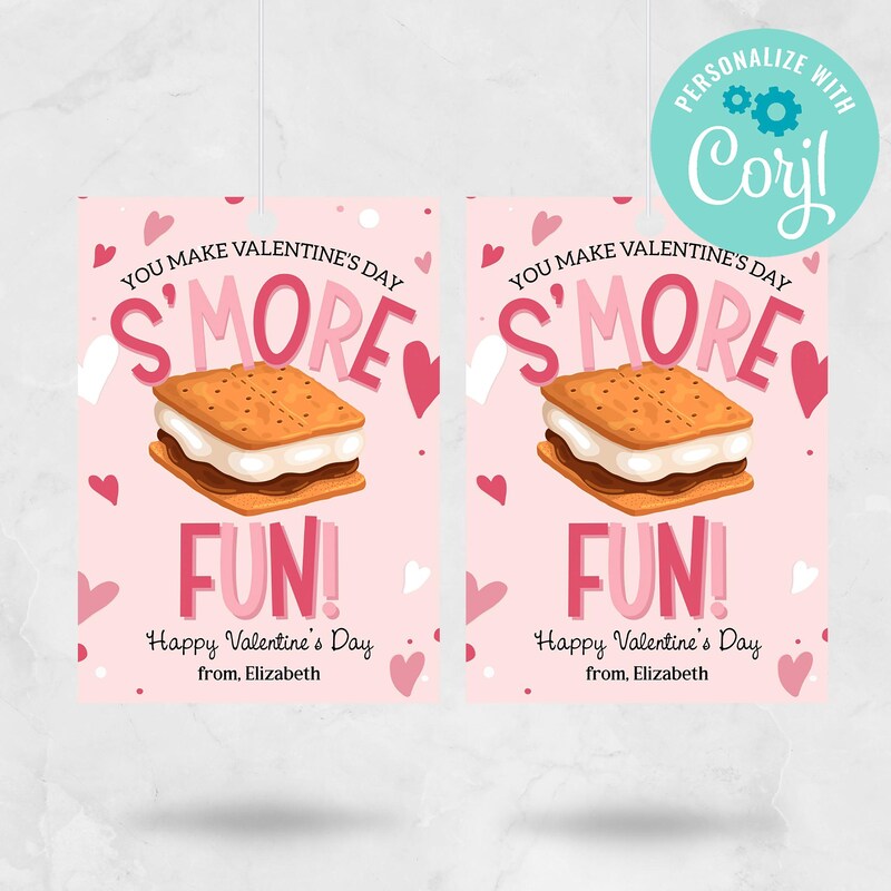 Smores Valentine - Etsy
