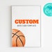 Basketball Party Signs, Basketball Birthday Signage, Basketball Game ...