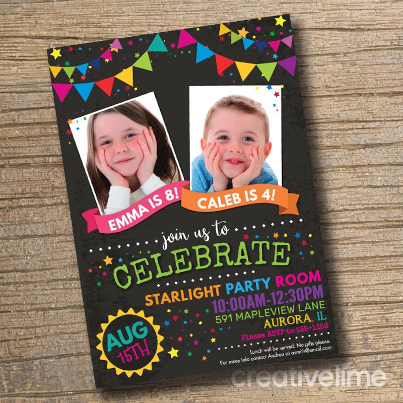 Joint Birthday - Etsy
