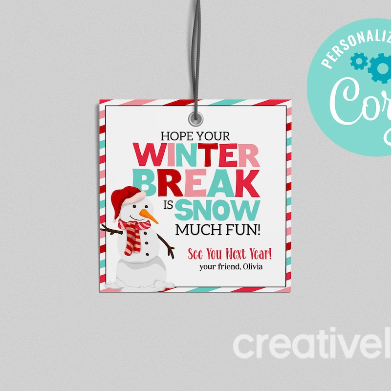 Winter Gift Tags - 60+ Gift Ideas for 2024