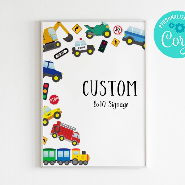 Transportation Party - Etsy