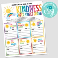Printable Lunch Box Affirmation Notes for Kids | PDF + PNG | Black and ...