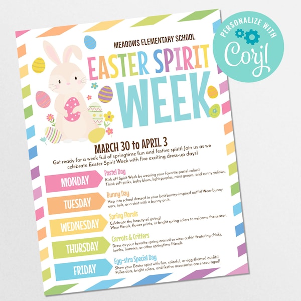 Easter Spirit Week - Etsy