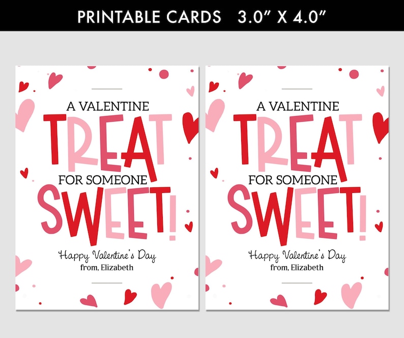 Editable Valentine Lollipop Holder, Valentine Sucker Card, Classroom ...