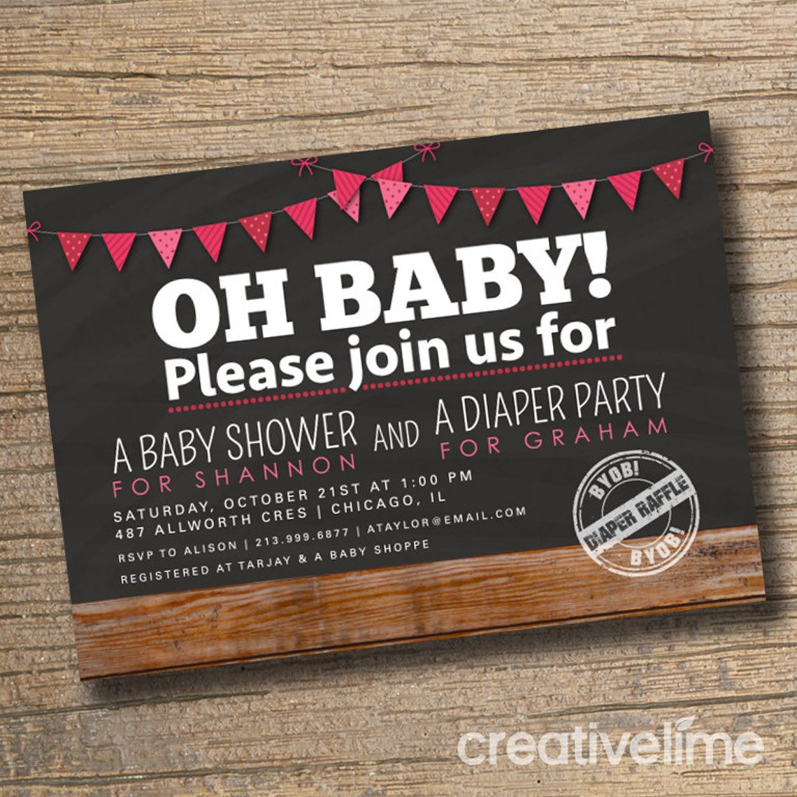 Couples Baby Shower Invitation Co-ed Baby Shower Invite - Etsy