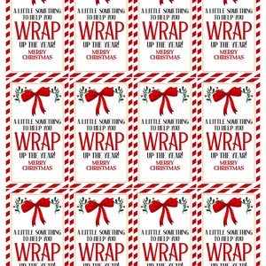 Editable Gift Tag, A Little Something to Help You Wrap up Your Year ...
