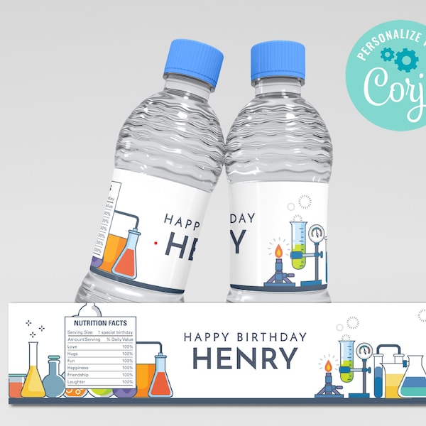 Science Labels - Etsy