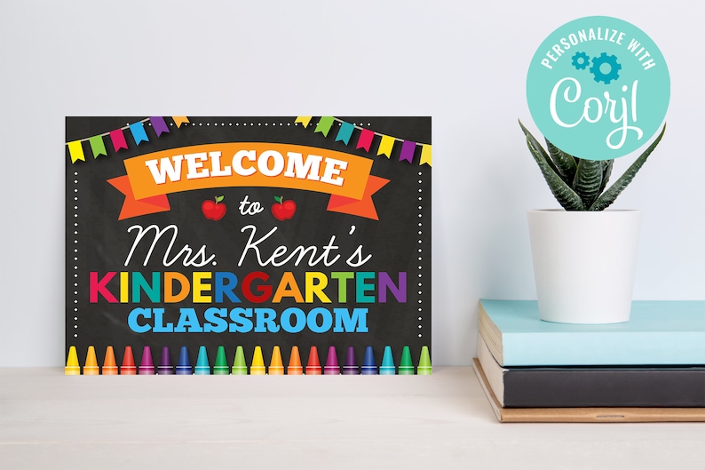 EDITABLE INSTANT DOWNLOAD Classroom Welcome Sign Classroom - Etsy