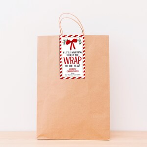 Editable Gift Tag, A Little Something to Help You Wrap up Your Year ...