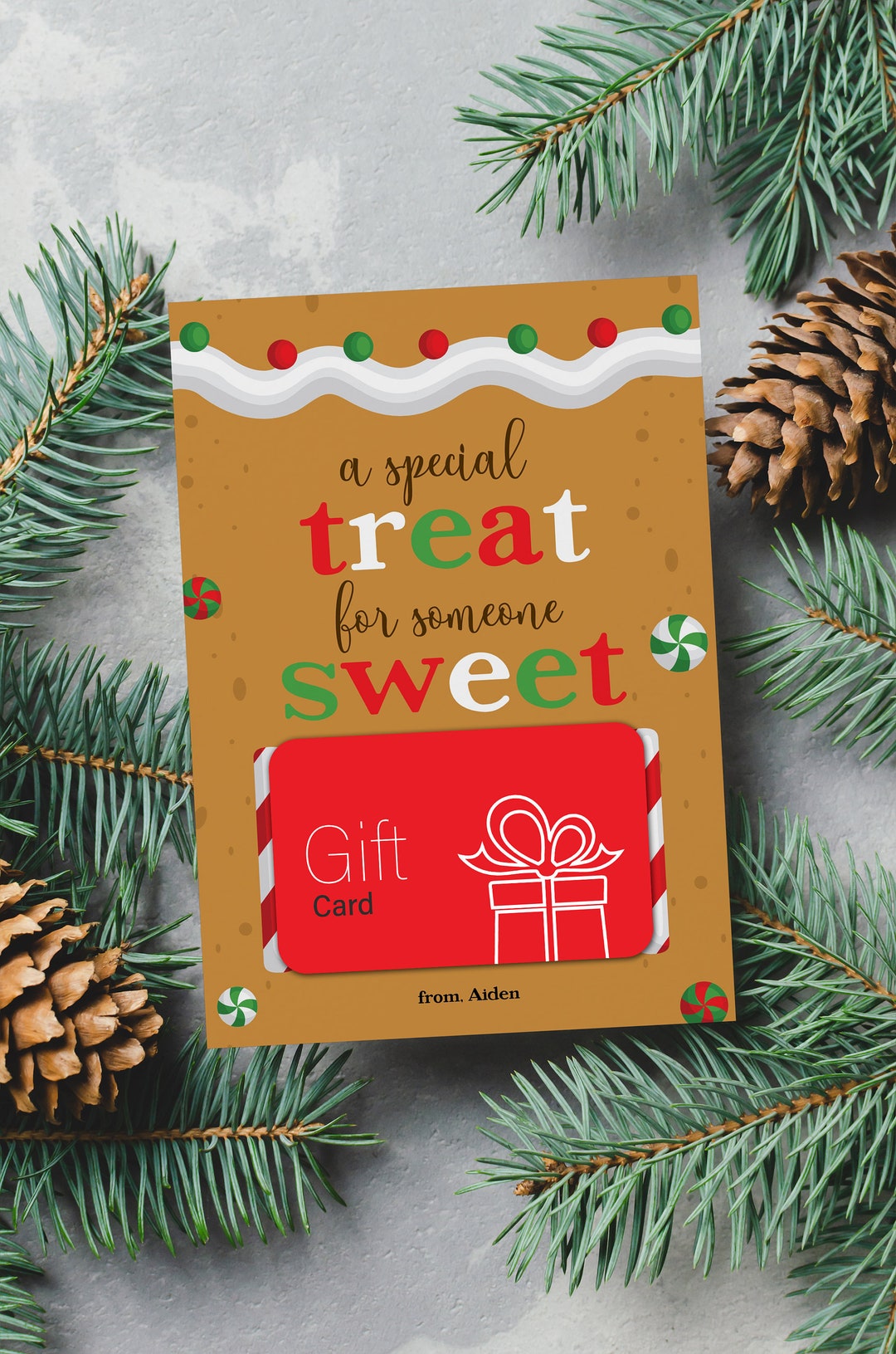 EDITABLE, INSTANT DOWNLOAD Printable A Special Treat for Someone Sweet ...