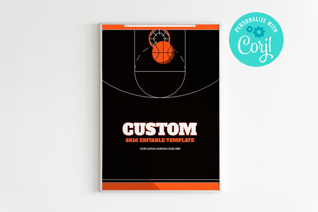 Basketball Party Signs, Basketball Birthday Signage, Basketball Game ...