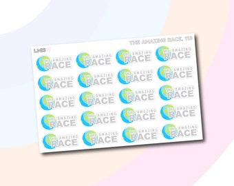 Amazing Race yellow tear-strip envelopes Set of 10