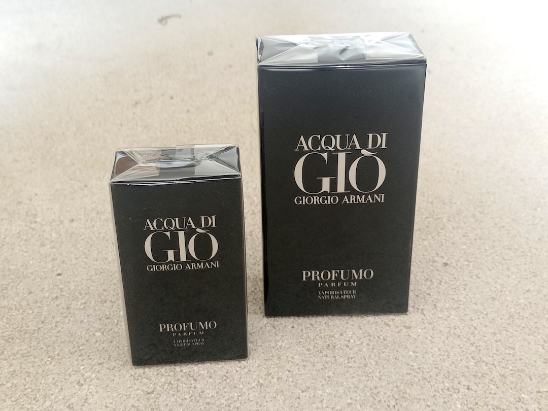 GIORGIO ARMANI PERFUME Acqua Di Gio Man 40ml 125ml Discontinued ...