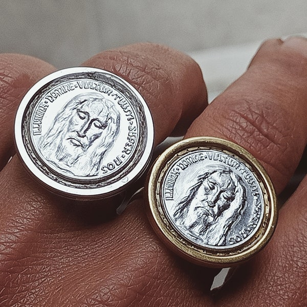 Jesus Ring - Etsy