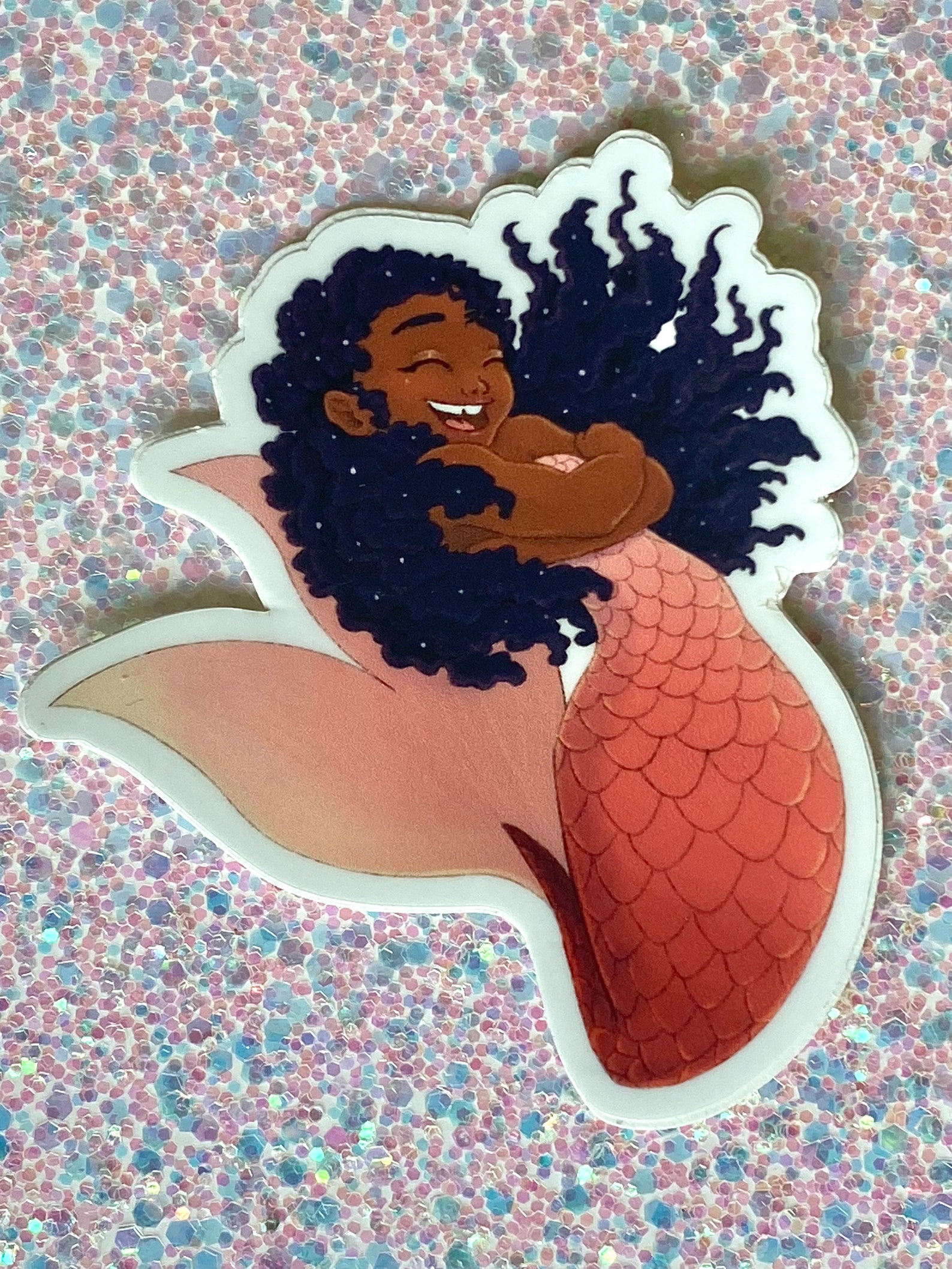 Happy Mermaid - Etsy