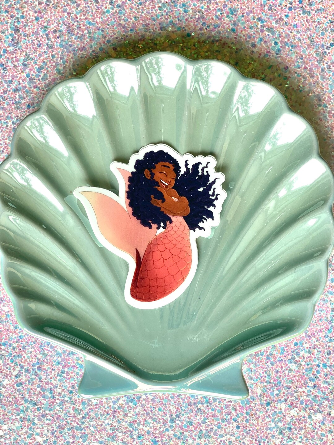Happy Mermaid - Etsy