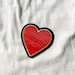 Heart Patch Iron on Red Heart Patch Embroidered Patch Sew on - Etsy