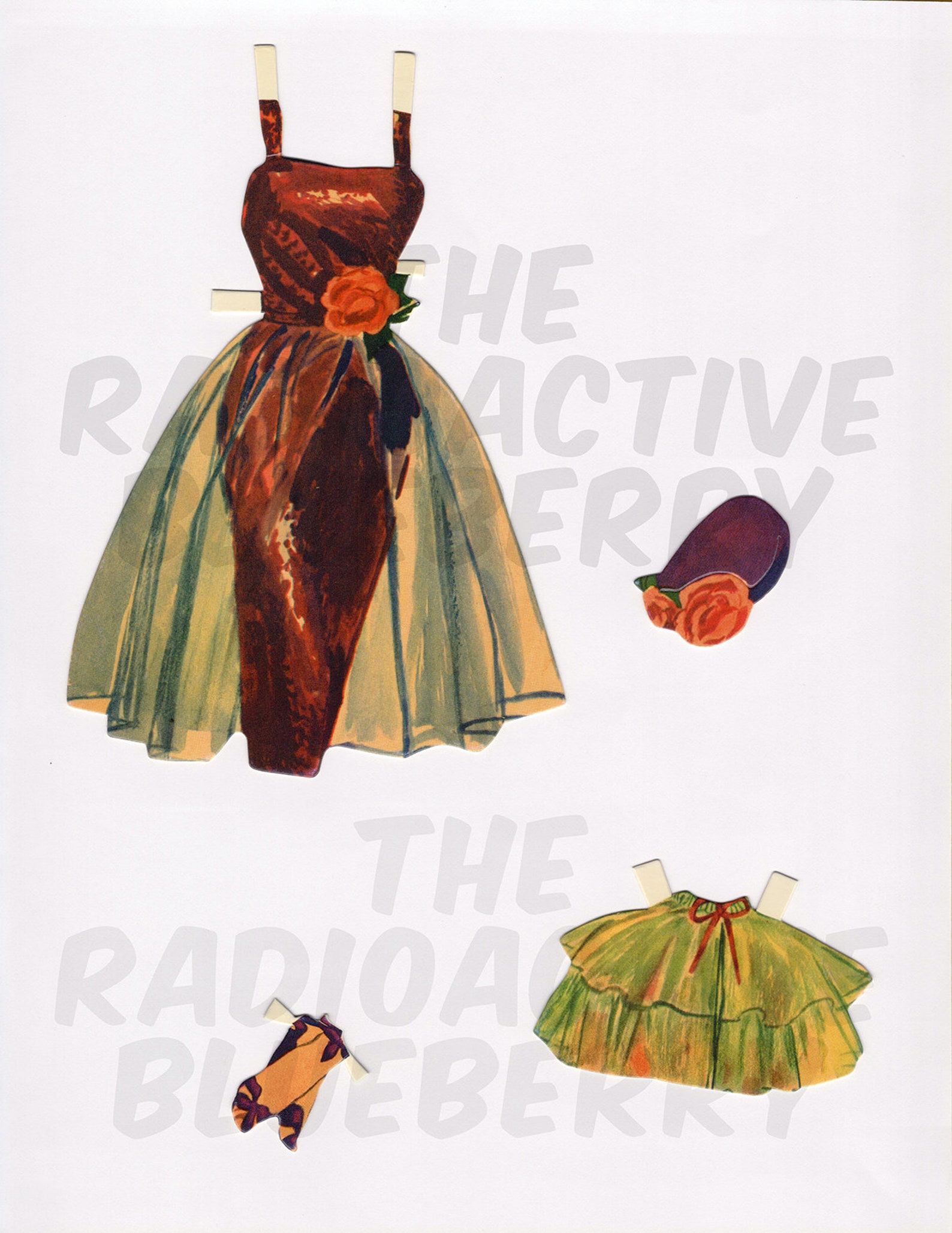 Betty Grable Paper Doll With Dresses With Five Full Outfits Etsy