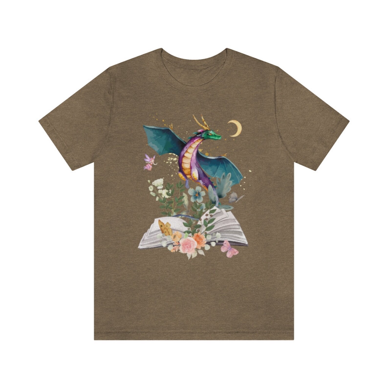 Dragon Shirt Fantasy Core Fashion Book Lover Unisex Tshirt - Etsy
