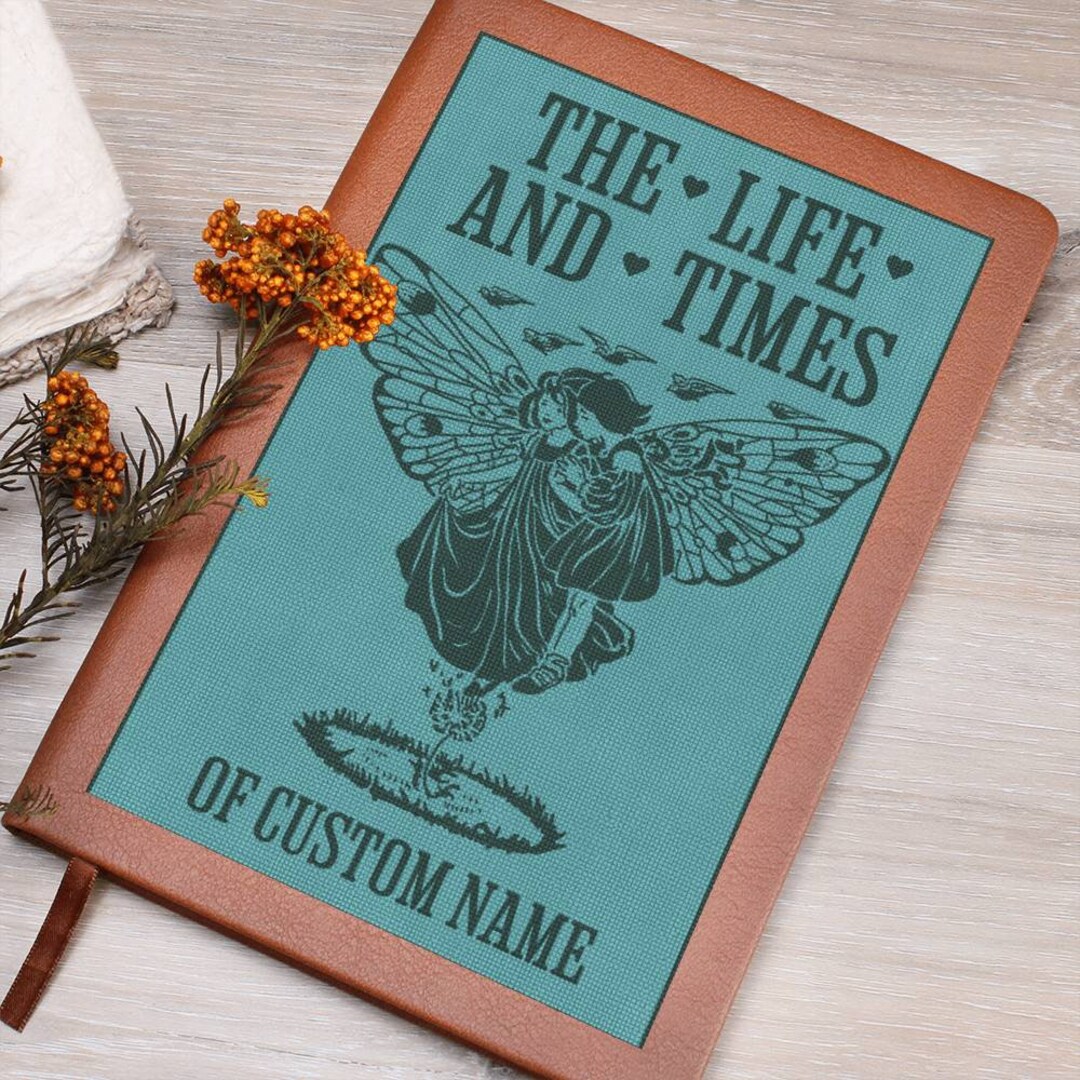 Fairy Vintage Style Diary, Personalized Journal, Unique Travel Diary ...