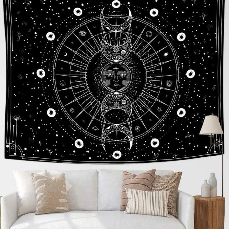 Moon Phase Tapestry - Etsy