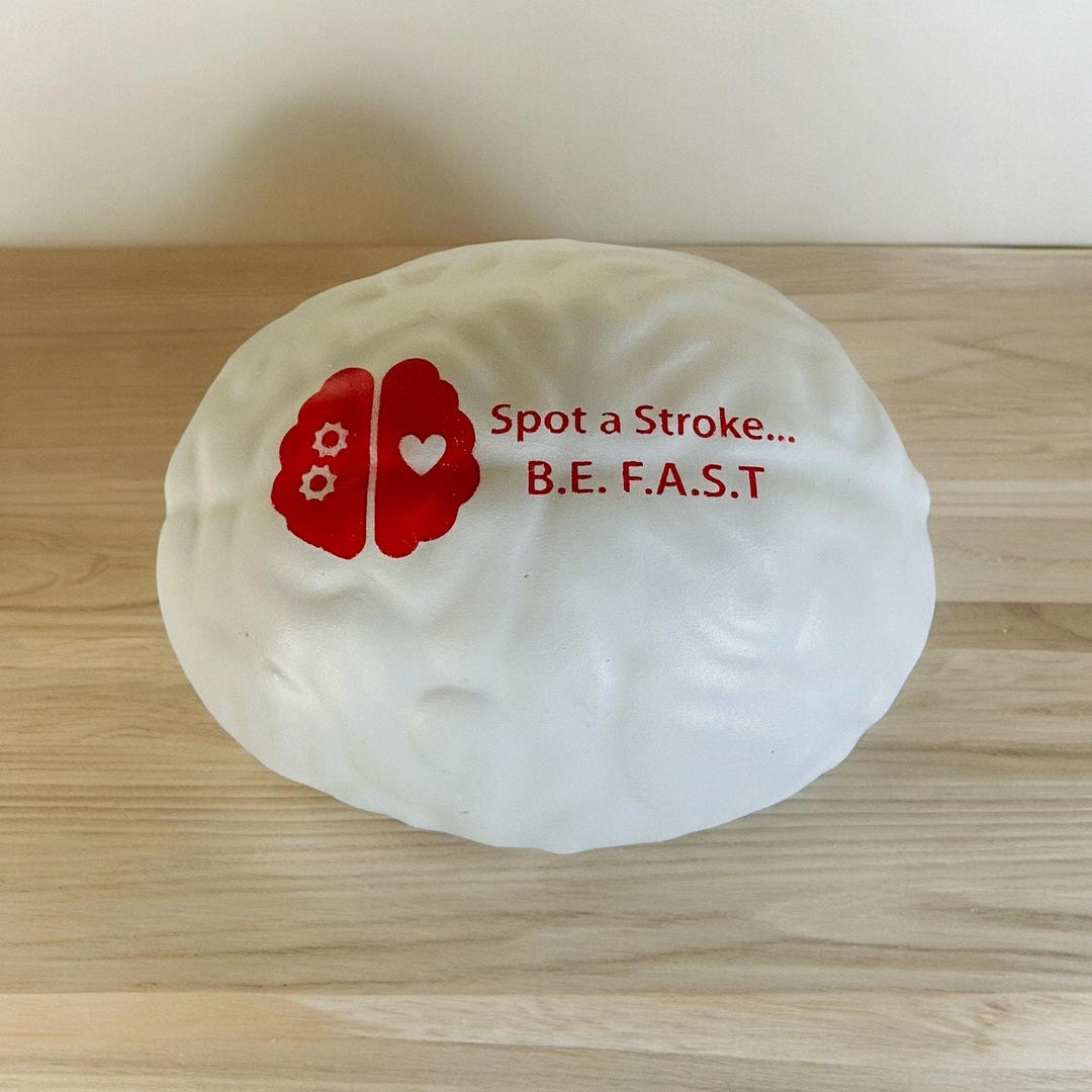 Advertising Be FAST Stroke Health Brain Stress Ball Squishy Collectible ...