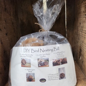 DIY Bird Nesting Ball Kit - Etsy
