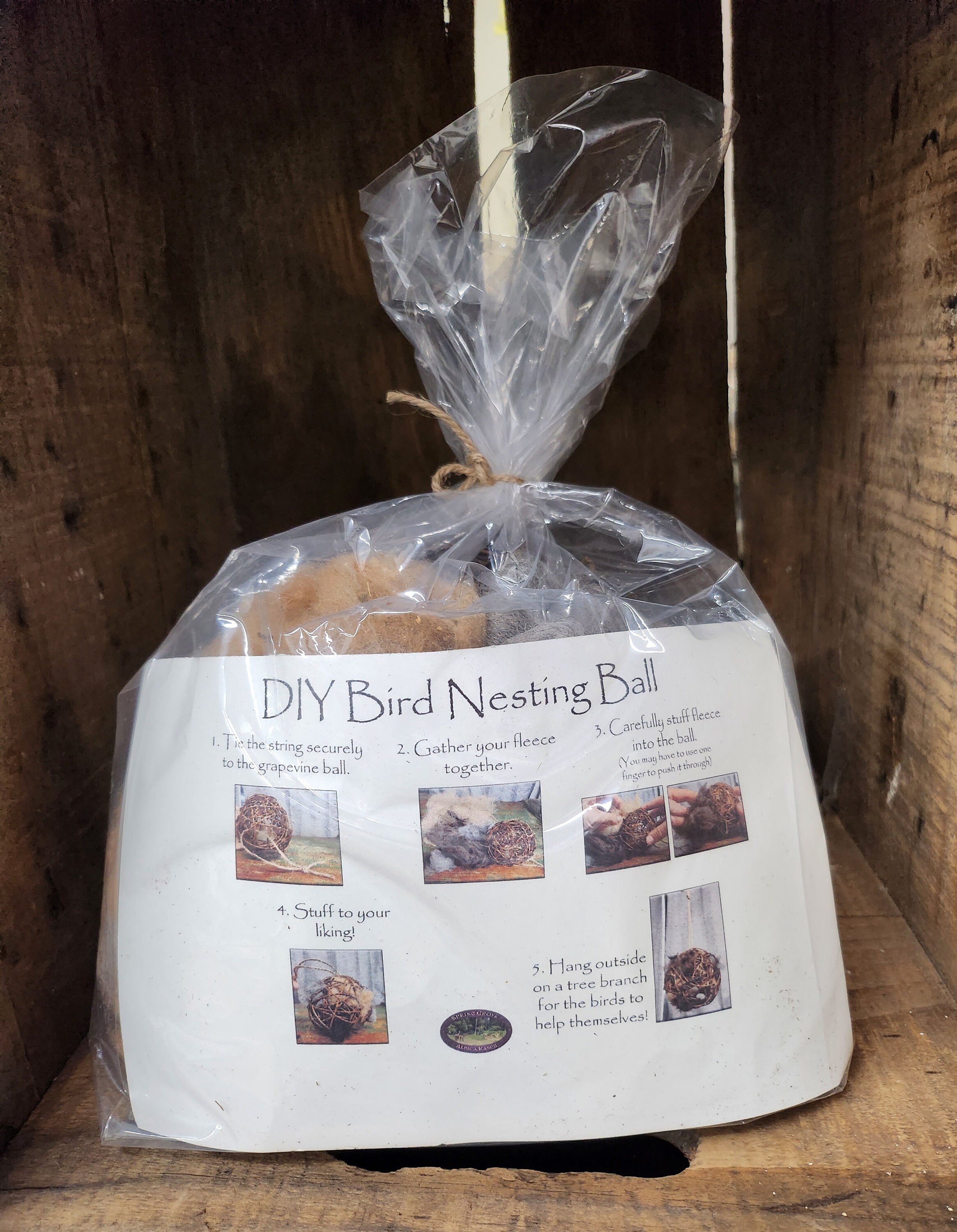 DIY Bird Nesting Ball Kit - Etsy