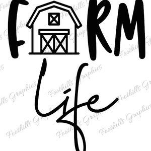 Farm Life Decal // Country Decal // Barn Decal // Car Decal // Barn ...