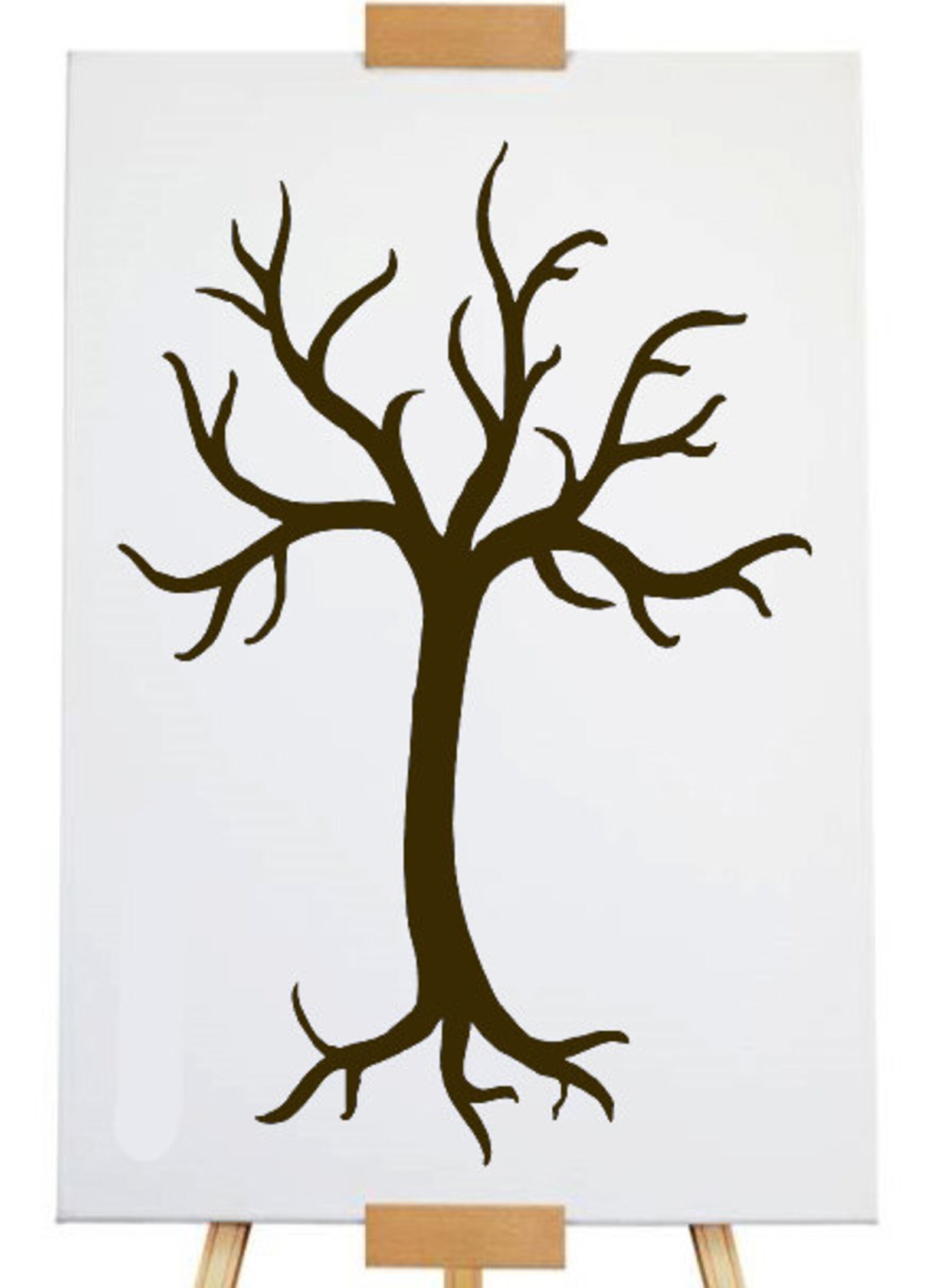 Stencil Tree A4 Size - Etsy