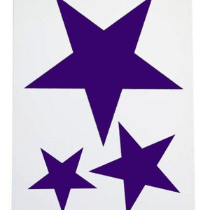 Stencil 3 Stars A4 Size - Etsy