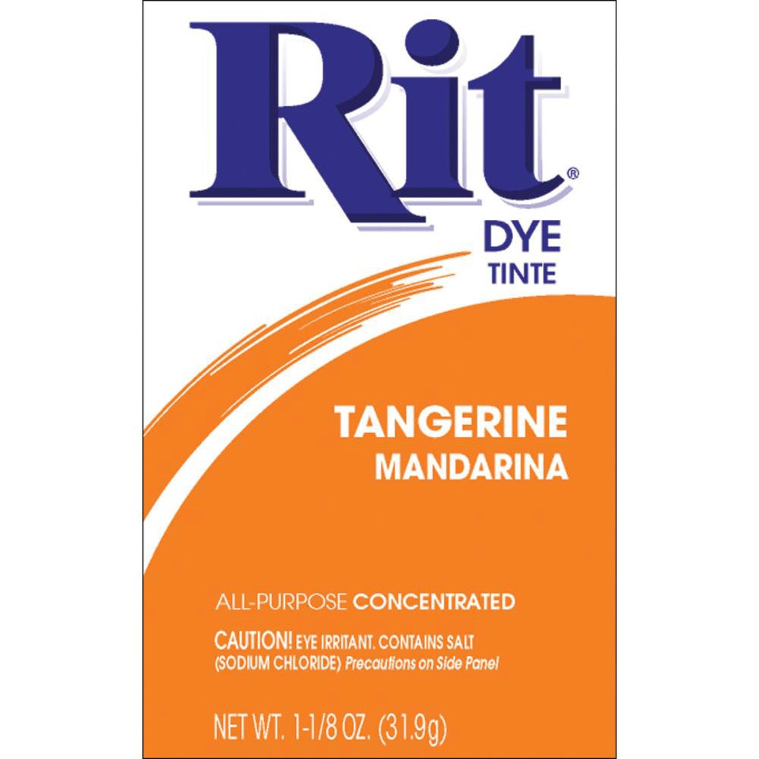 Rit Dye Choose From Colours: Tangerine Mandarin, Sunshine Orange ...