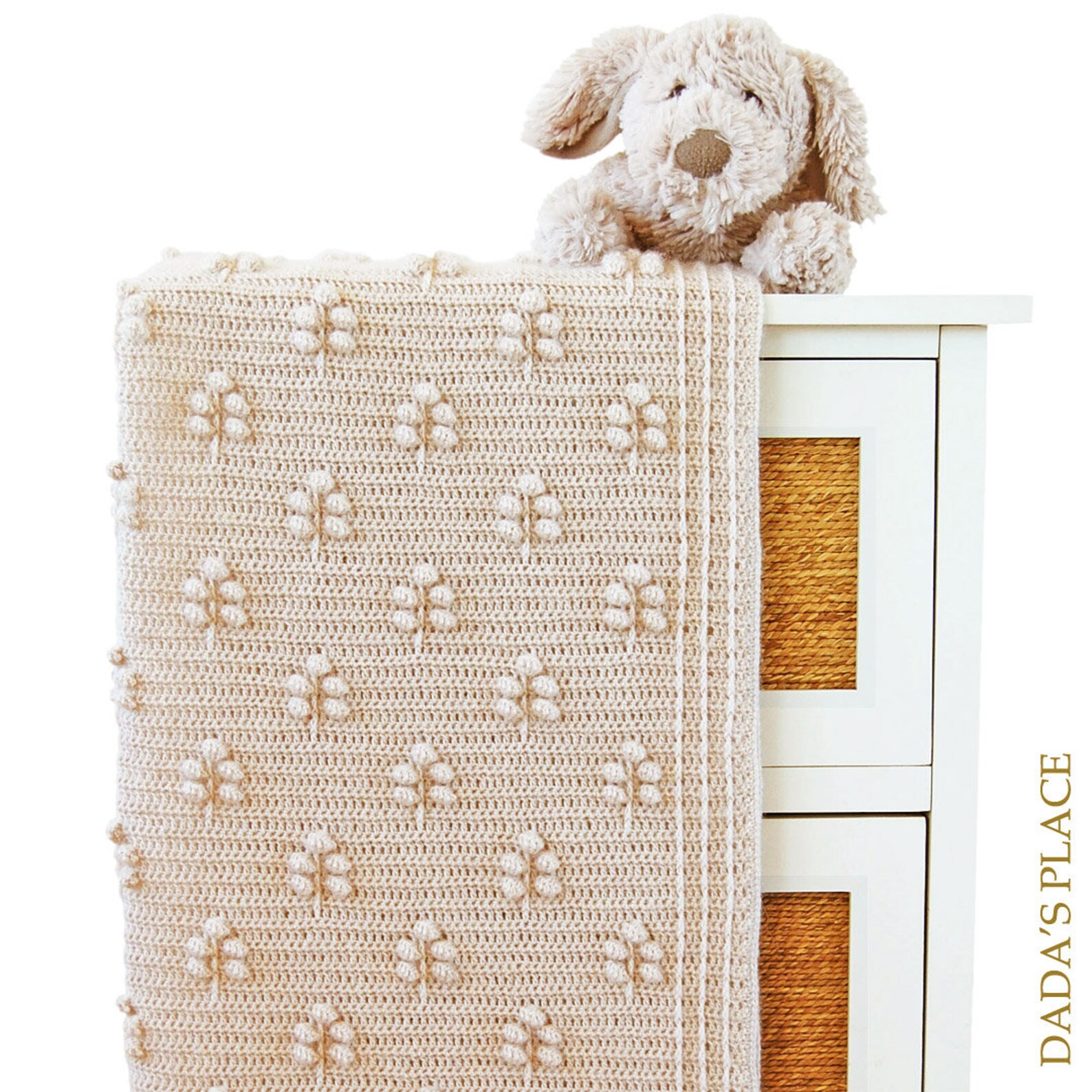 CROCHET BLANKET PATTERN Collection 1/popcorn Stitch - Etsy