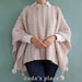 CROCHET PDF PATTERN: Izzy Poncho/crochet Wrap/easy Crochet - Etsy