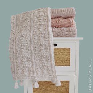 CROCHET PDF PATTERN: Chelsea Blanket//crochet Baby Blanket/modern ...